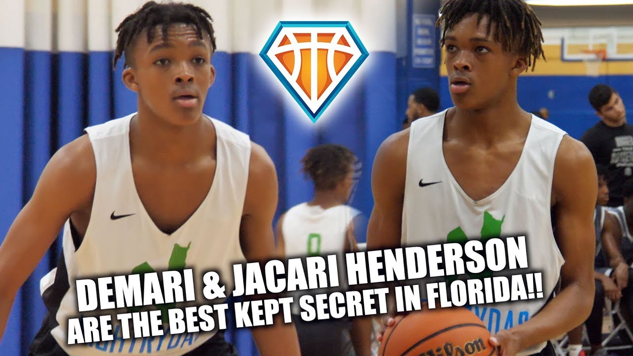 DUNKING 8TH GRADE TWINS Demari & JaCari Henderson are NEXT UP ...