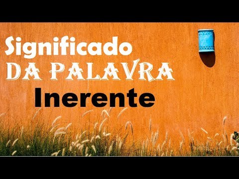 significado da palavra inerente - YouTube