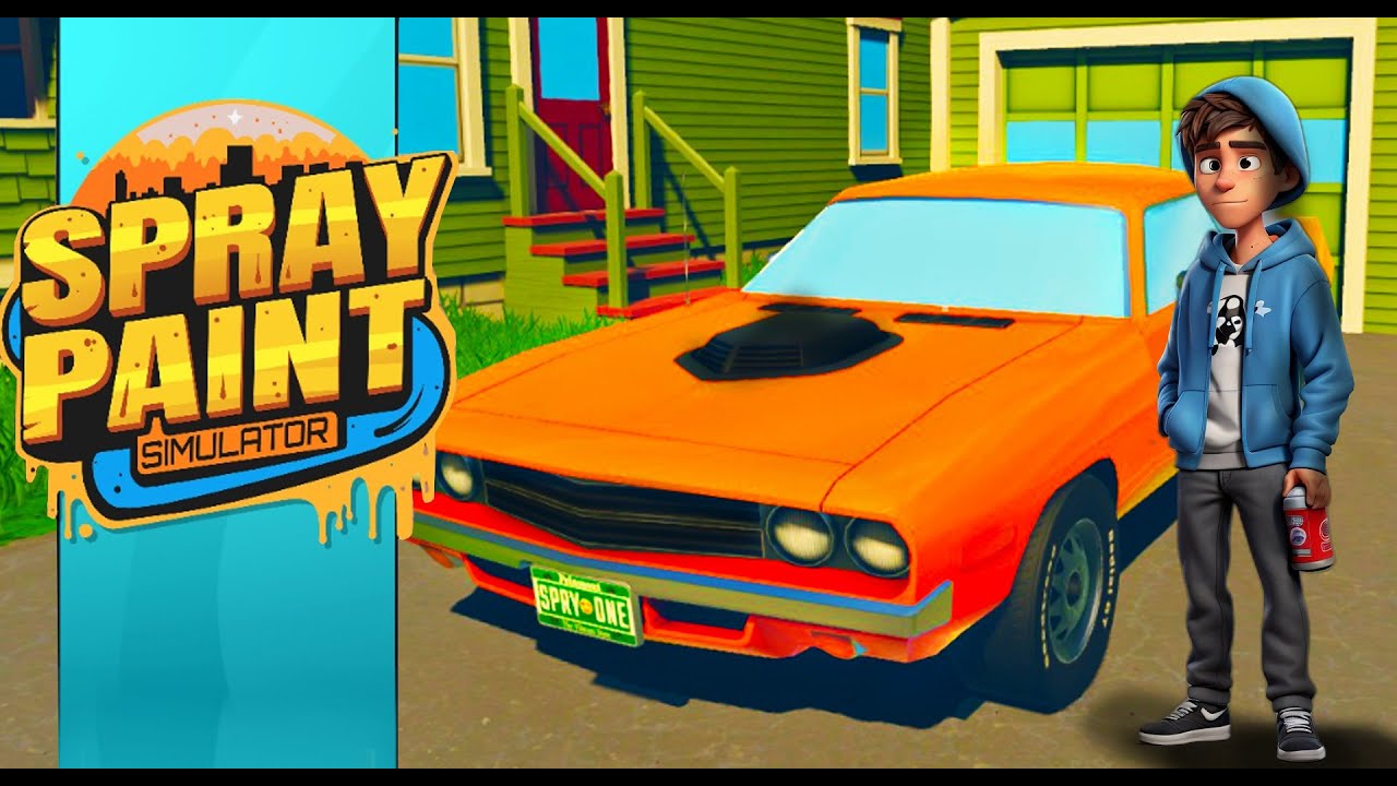 First Look At Spray Paint Simulator Demo - YouTube