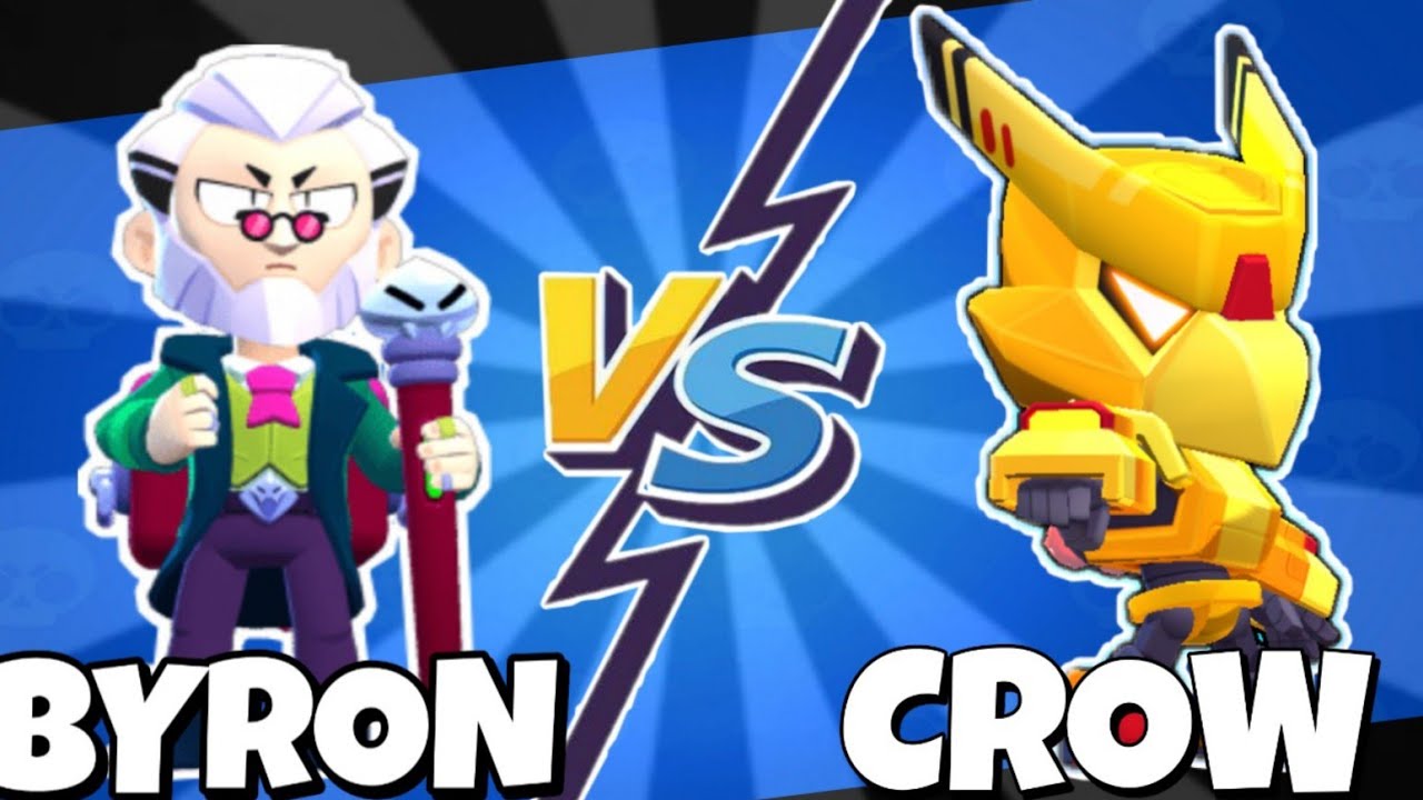 BYRON VS CROW | BYRON TEST | 1v1 BYRON BRAWLER | BYRON OR CROW WHICH ...
