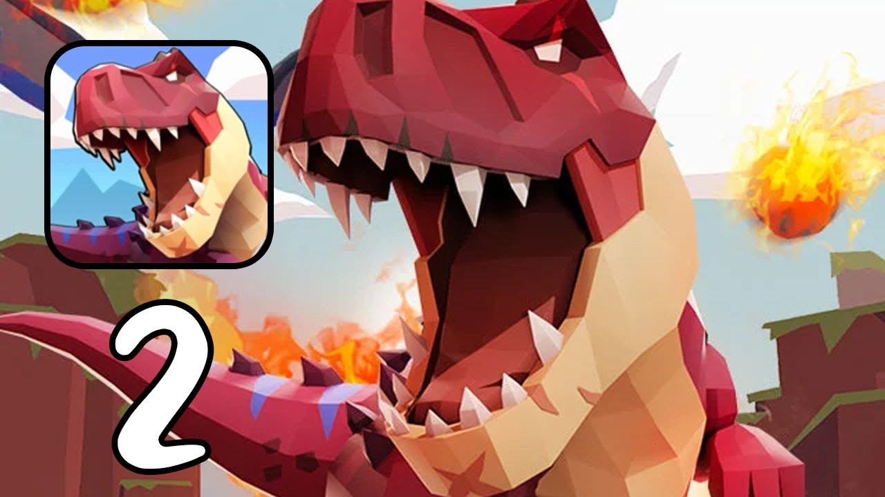 Dino Clash‏‏‏‏ - ‏‏Gameplay walkthrough Part 2 (iOS, Android) - YouTube
