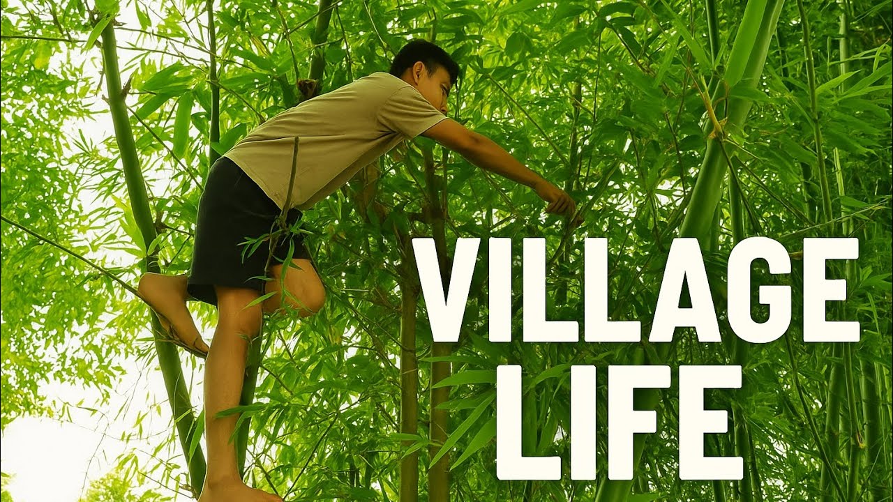 "This is how we Live in the village!"Village life | simple village life ...