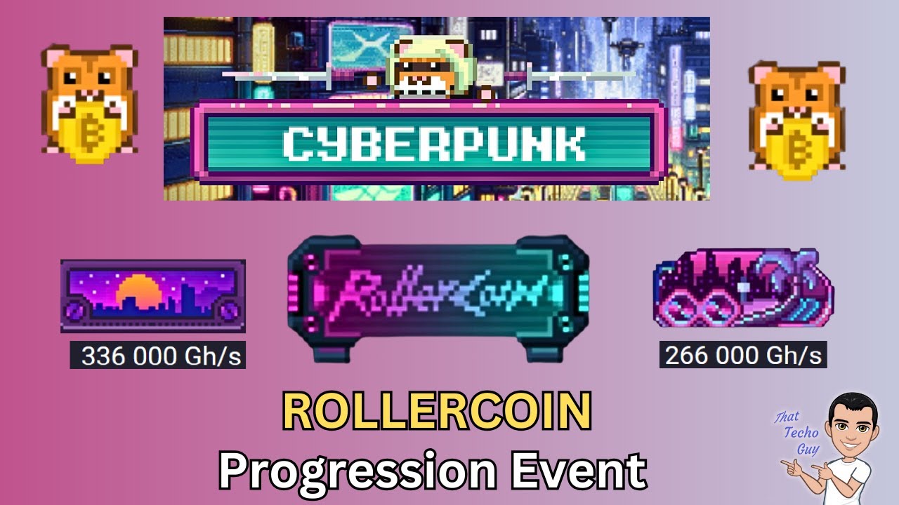 Rollercoin | Cyberpunk Progression Event - YouTube