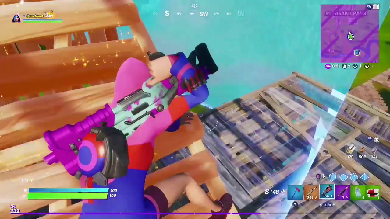 Getting a solo win after nearly choking - fortnite - YouTube