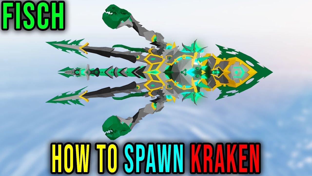 KRAKEN - HOW TO SPAWN [FISCH] - Roblox - YouTube