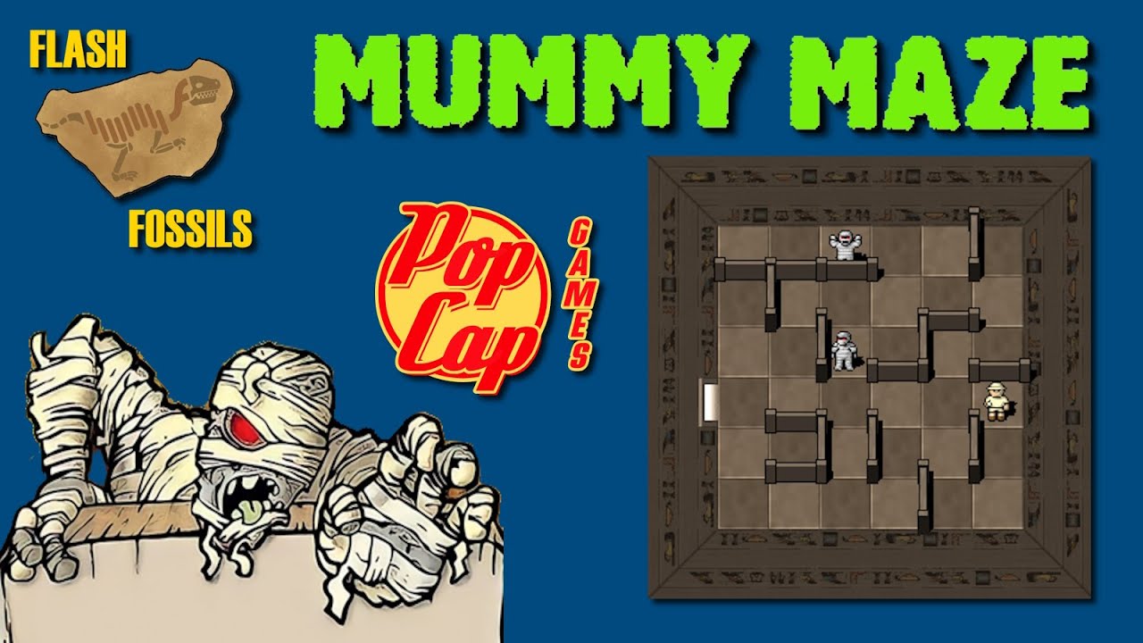 Flash Fossils - Mummy Maze - YouTube