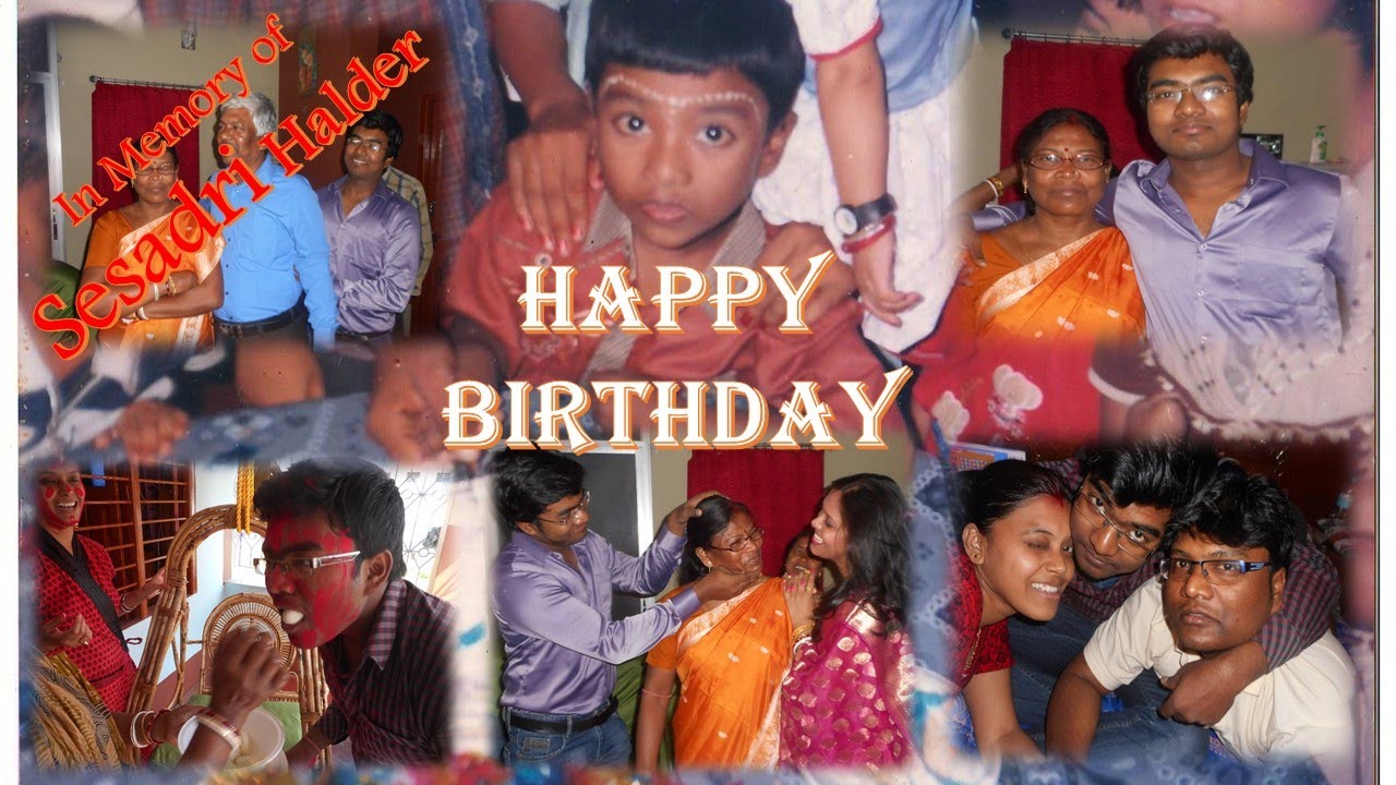 IN THE MEMORY OF SESADRI // A Tribute to a Son from a Father // Subrata ...