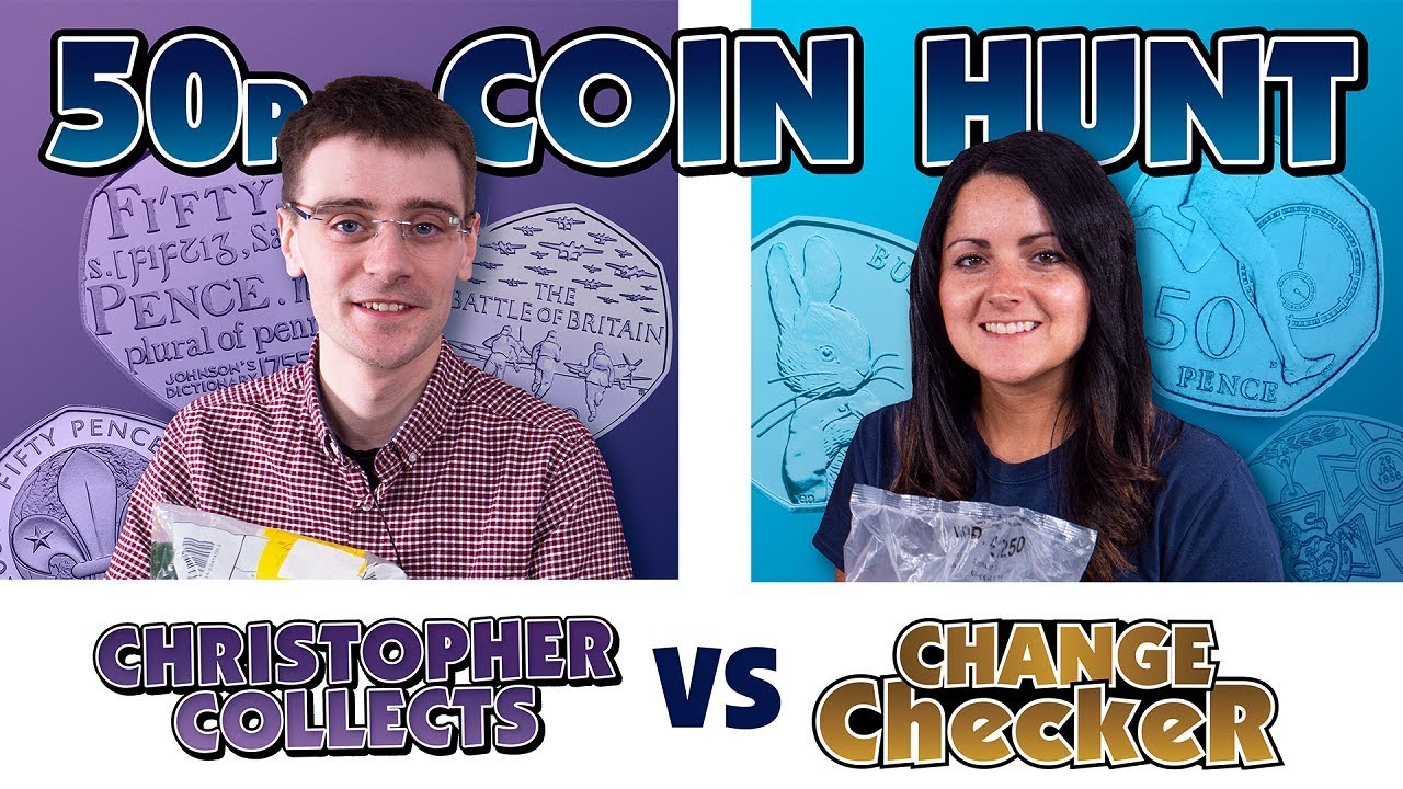 Head to Head Coin Hunt. Change Checker Vs Christopher Collects! - YouTube
