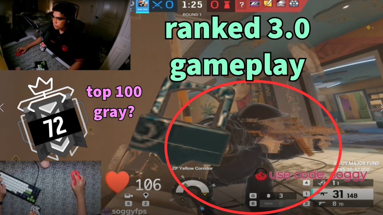 Ranked 3.0 Champ - Rainbow Six Siege Heavy Mettle - YouTube