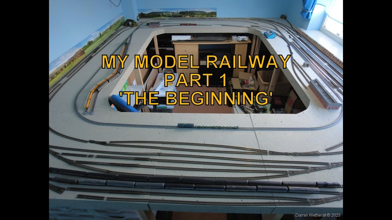 Model Railway Layout Part 1 'The Beginning' - YouTube