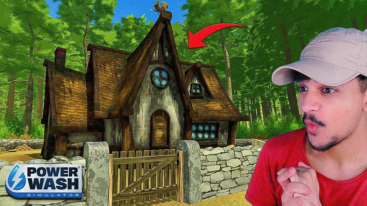 Cleaning This Beautiful Forest Cottage | PowerWash Simulator #7 - YouTube