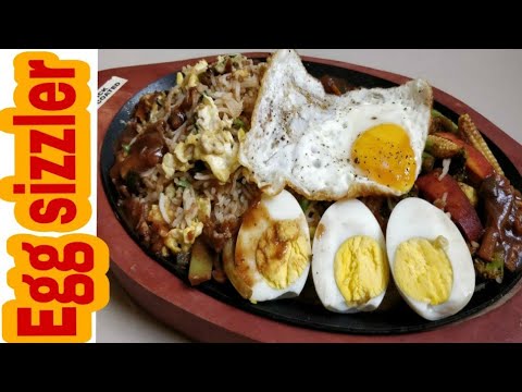 Egg Sizzler Recipe | Best Indian Restaurant Style egg Sizzler Recipes ...