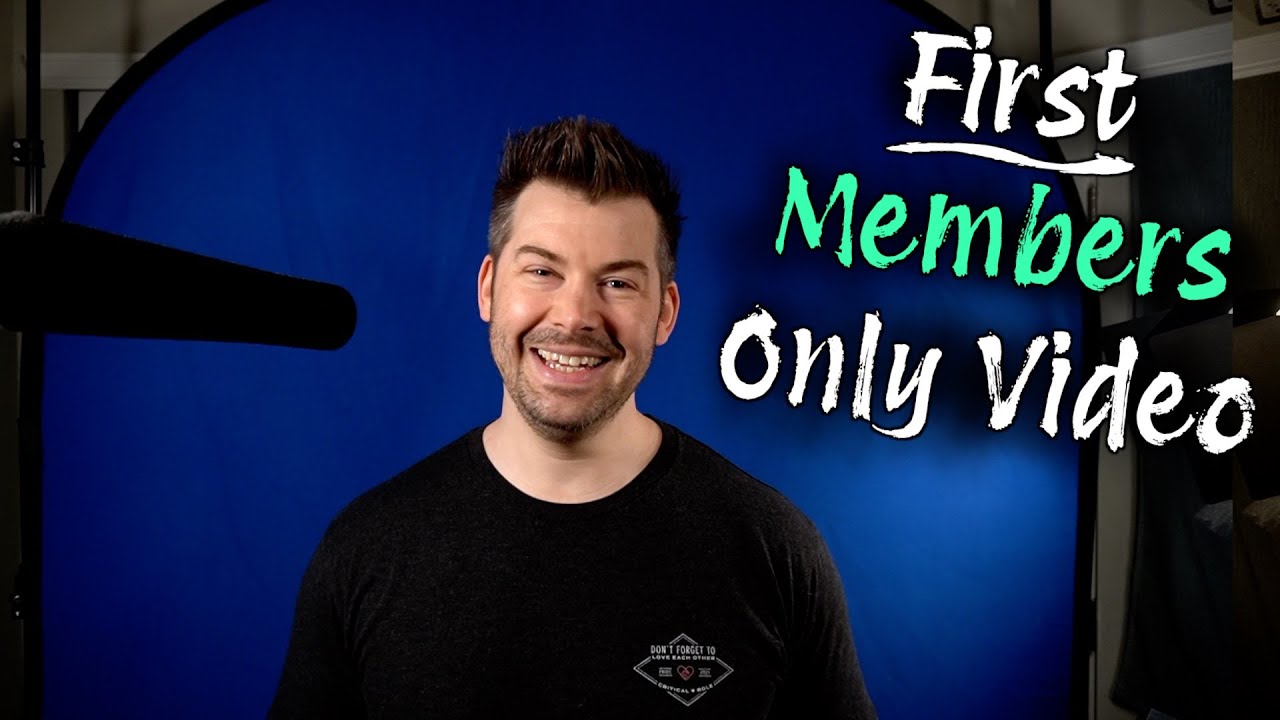 First Members Only Video! - YouTube