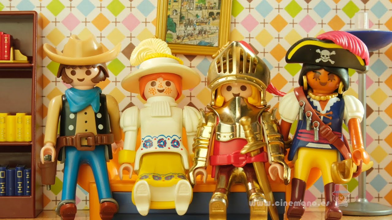 Playmobil Medieval, Pirata, Victoriano, Oeste | Dioramas en stop-motion ...