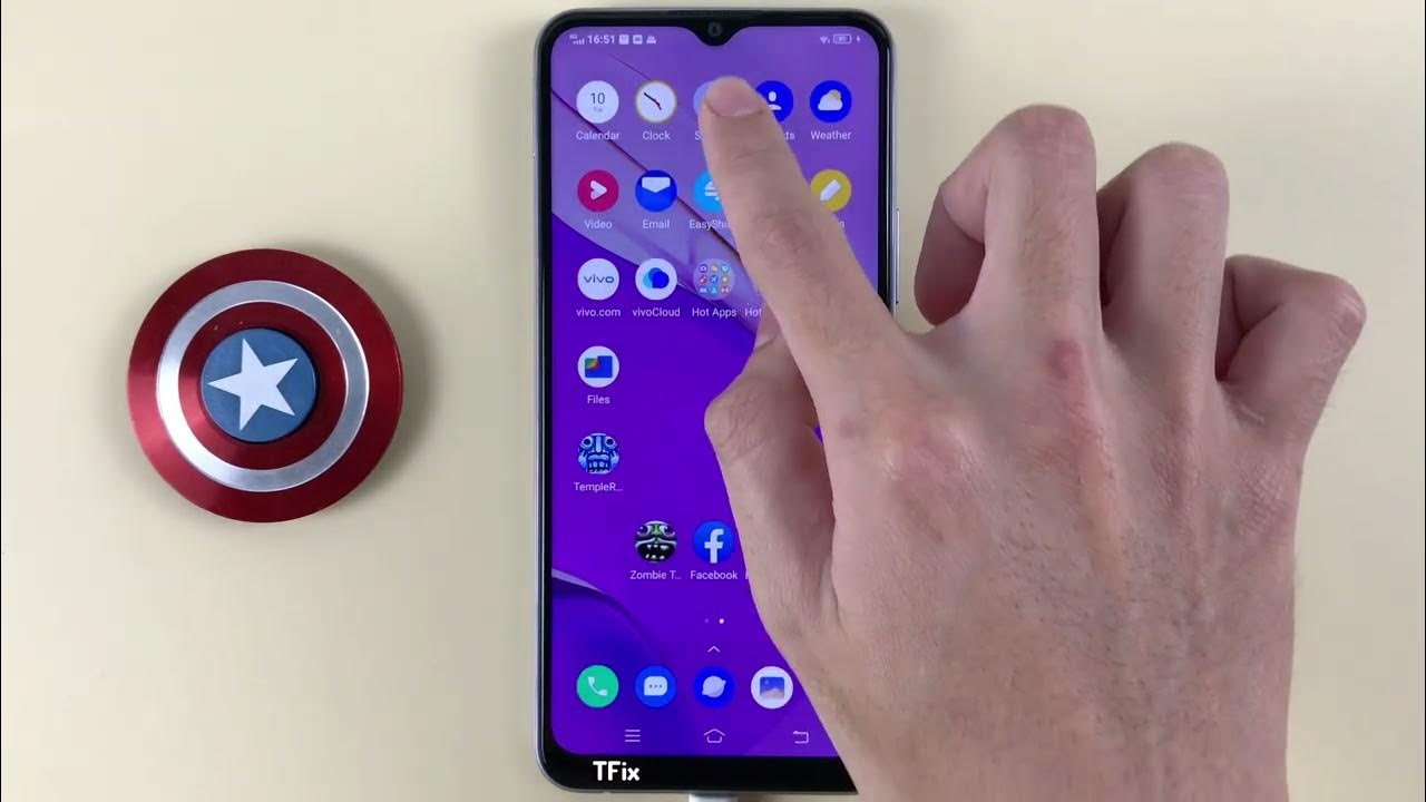 How to enable/disable Large Mouse Pointer on Vivo Y20 Android 10 - YouTube