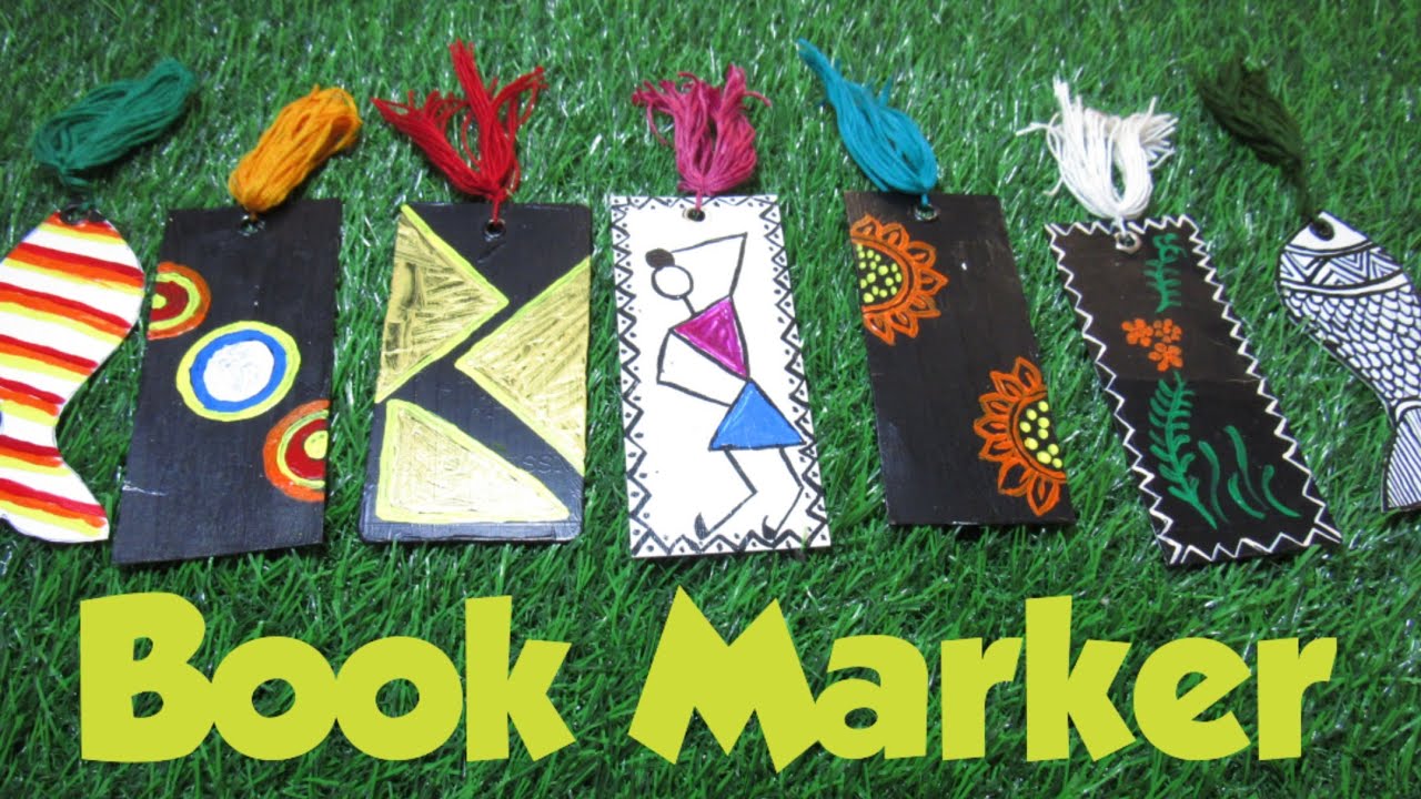 Book Marker Diy || Price Tag How To Use || How To Reuse Tag || How To ...