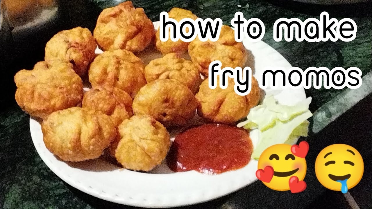 how to make fry momos - YouTube