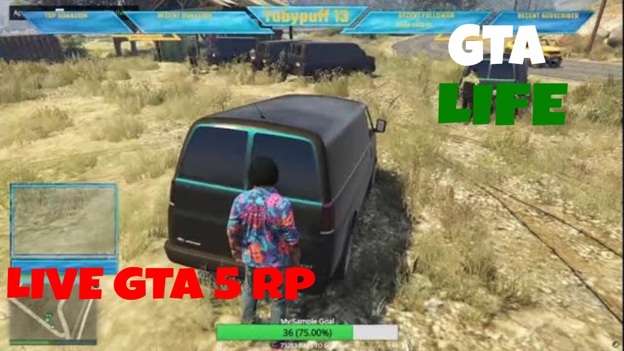 GTA 5 RP LIVE GTALIFE RP - YouTube