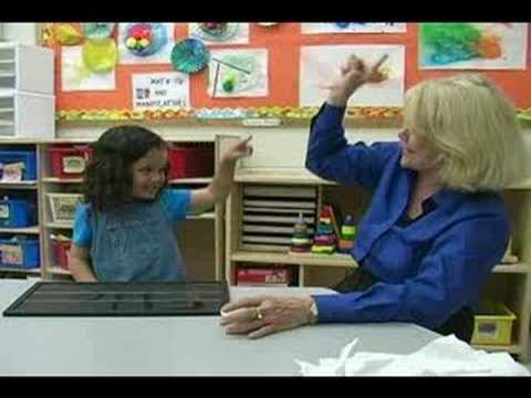 Handwriting Lesson: Teaching Children to Write Their Name - YouTube