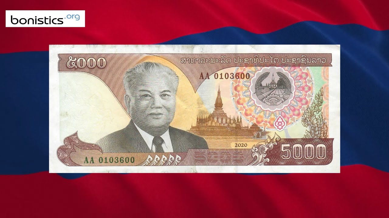 NEWS. LAOS 5000 KIP 2020 - YouTube