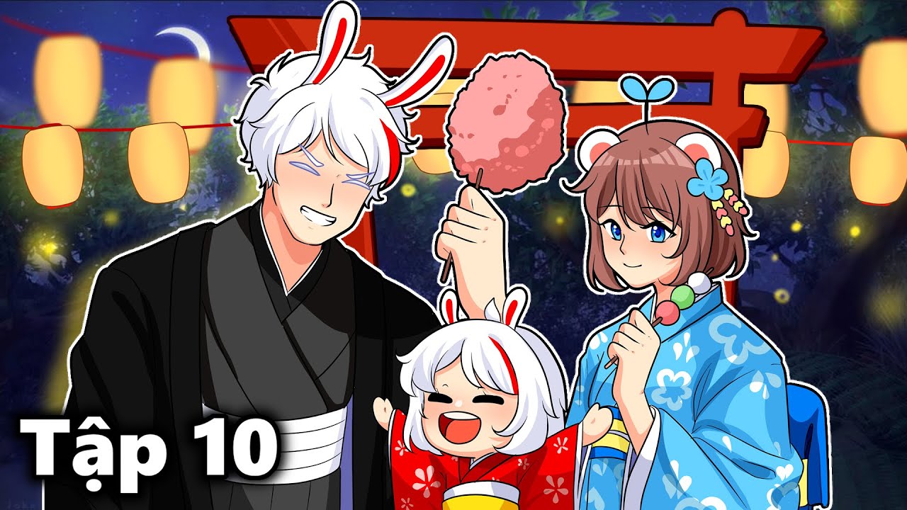 MINECRAFT 100 ĐỨA TRẺ [Tập 10]- Mèo Simmy Xây Lễ Hội Nhật Bản Siêu Dễ ...