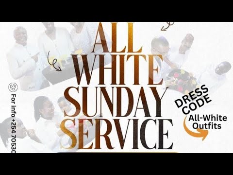 ALL WHITE SUNDAY (Special Youth Expression Service) | September 14 ...