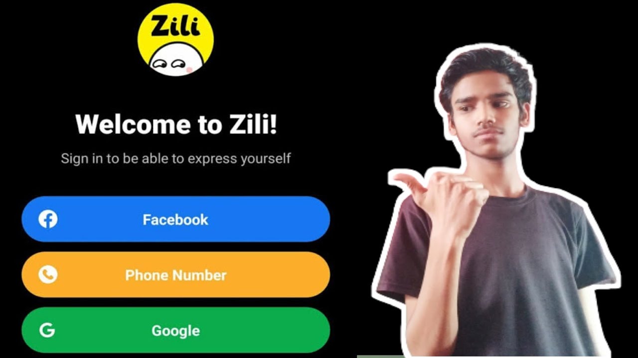 zili App ki ID kaise Banaye | zili app me account kaise banaye| zili ...