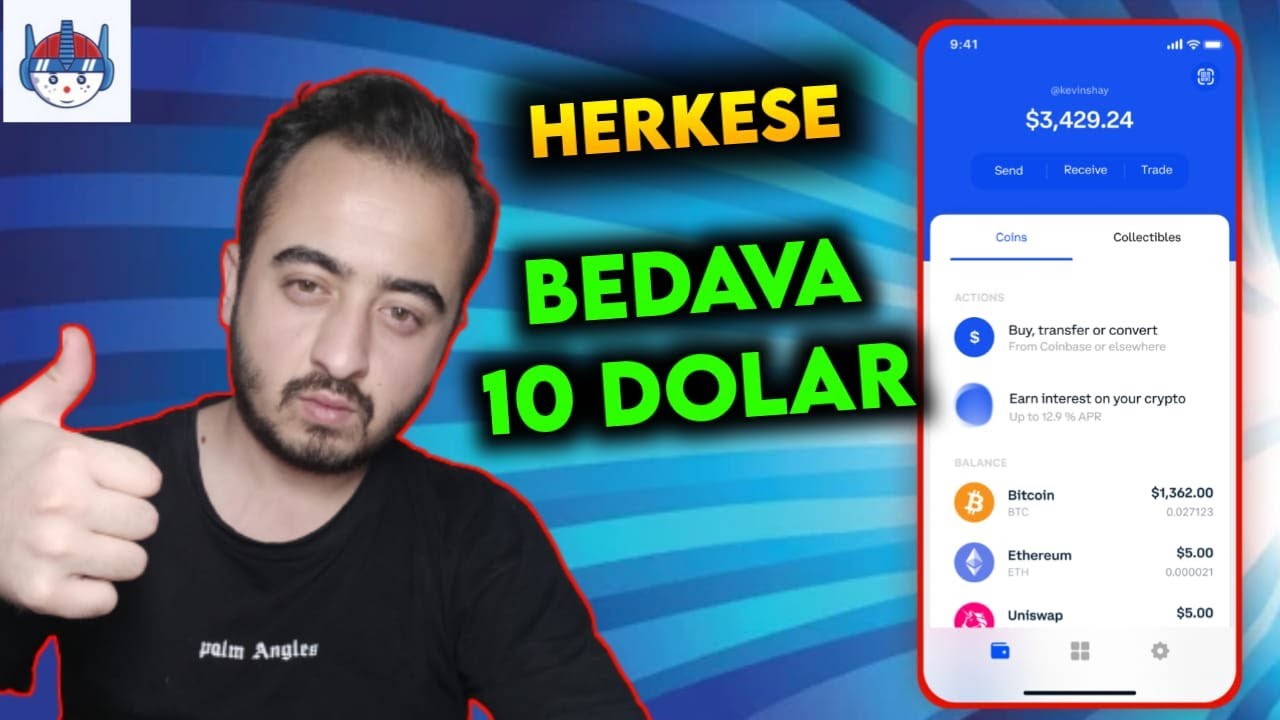 COİNBASE BEDAVA 10$ / ÖĞREN KAZAN ? - YouTube
