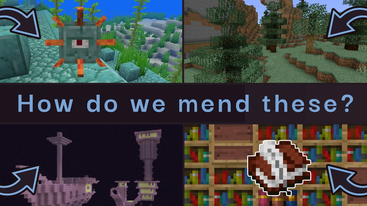 💡 How to improve the Guardian, Windswept Forest, End City, and Book and ...