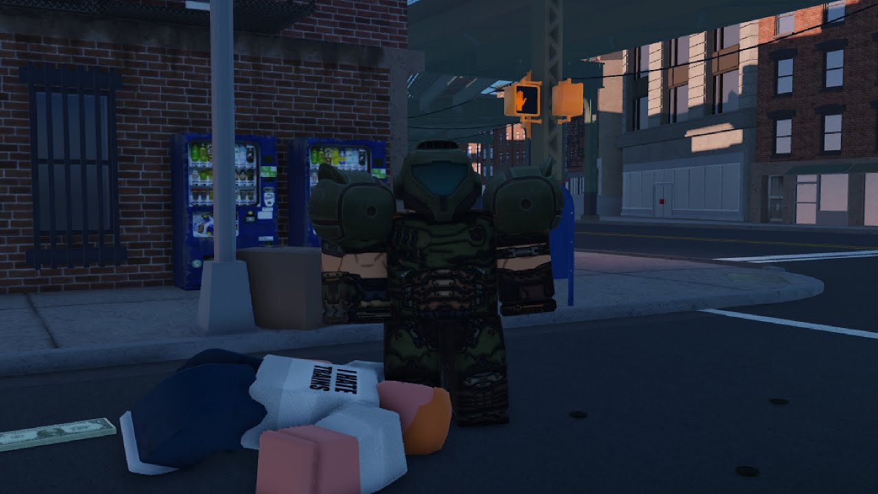 HOW TO MAKE DOOMSLAYER IN ROBLOX - YouTube