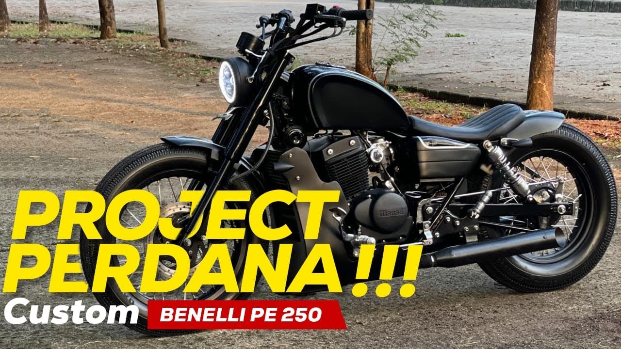 project PERDANA BENELLI CUSTOM B0BB3RR #dimasgarage - YouTube