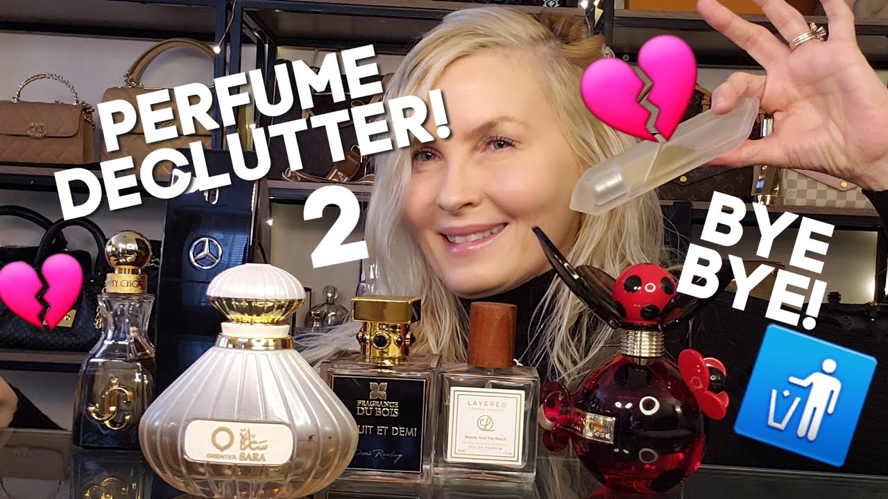 Perfume Declutter Part 2! We're Breaking Up! Bye! Downsizing Perfume Collection - YouTube
