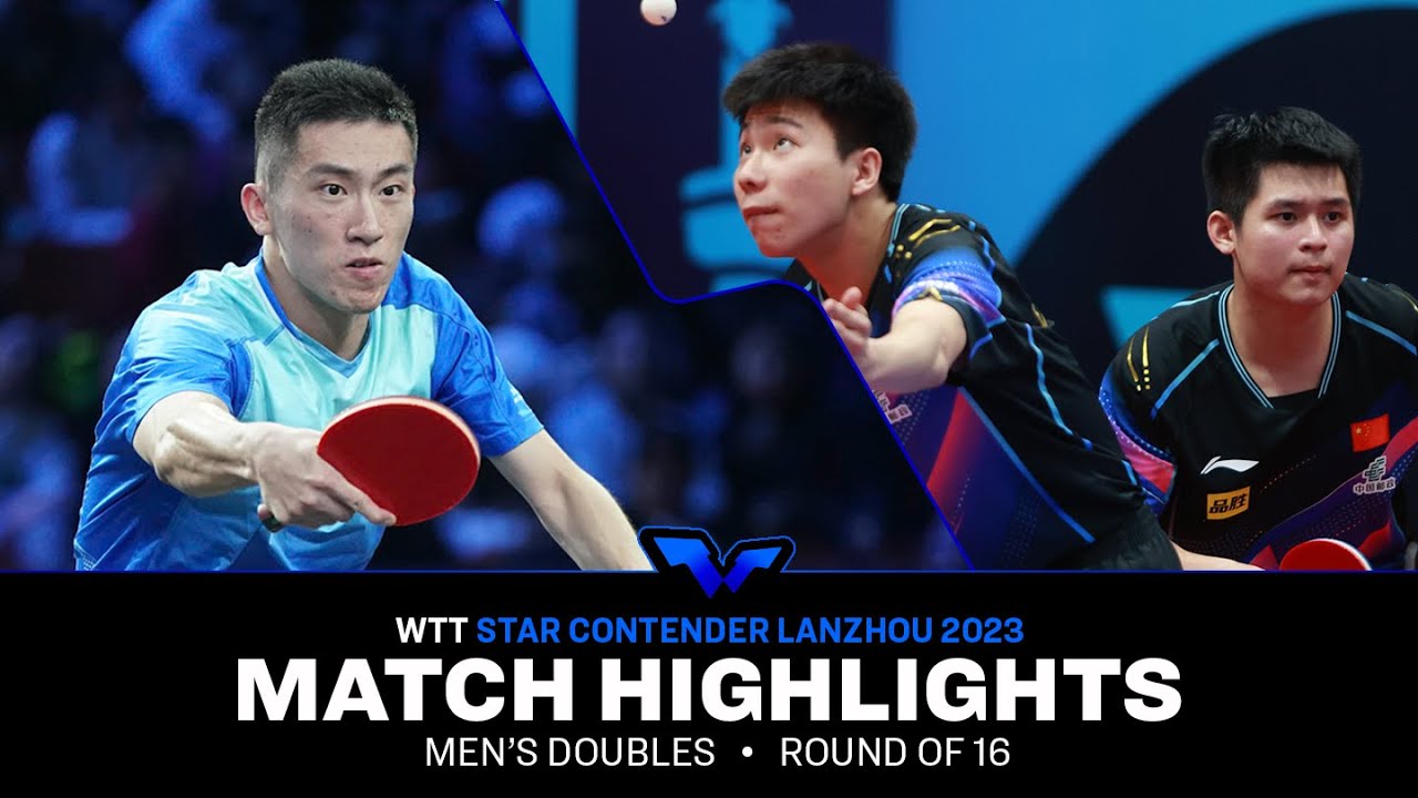 Lin/Xu vs Lam/Ng | MD R16 | WTT Star Contender Lanzhou 2023 - YouTube
