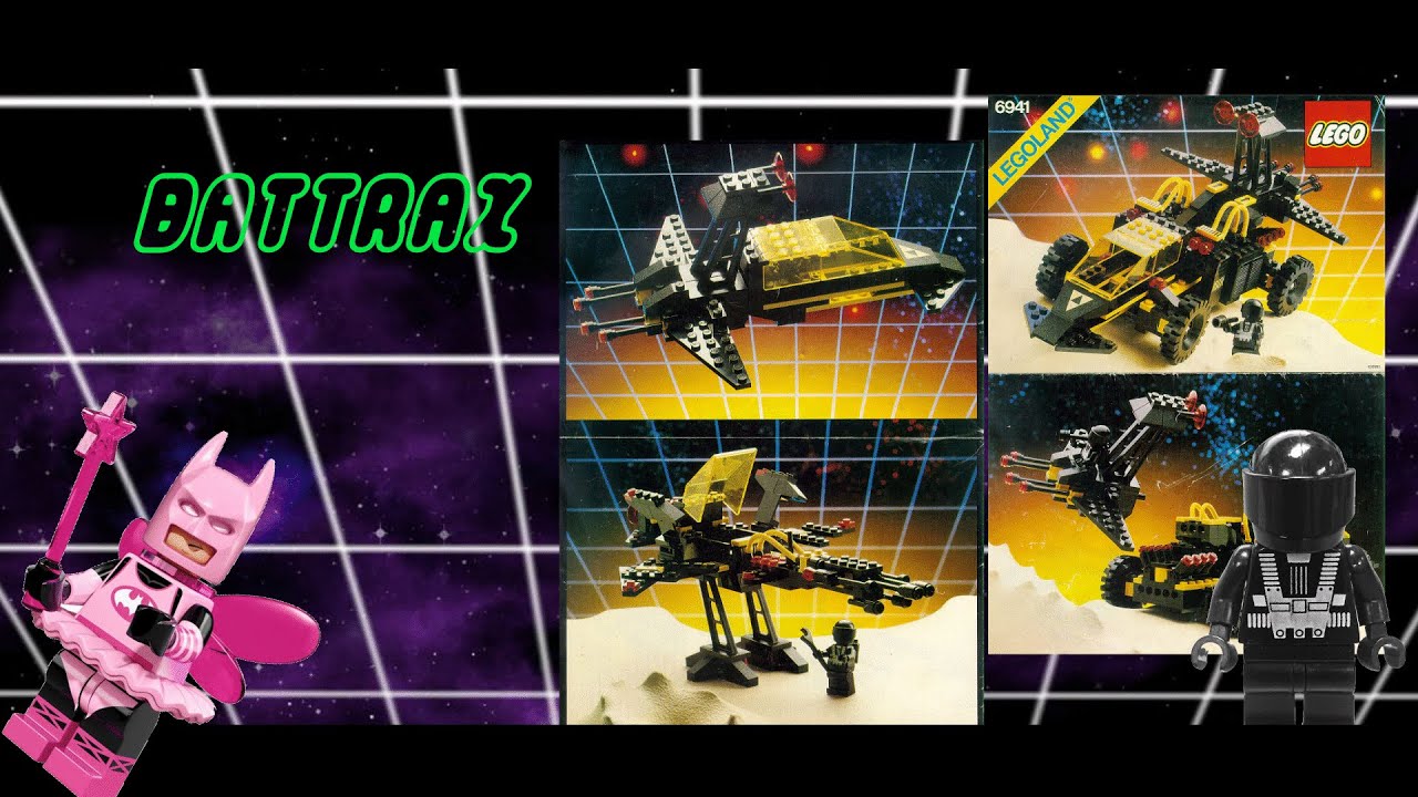 Lego Space Blacktron 6941 Battrax RECENZJA - YouTube