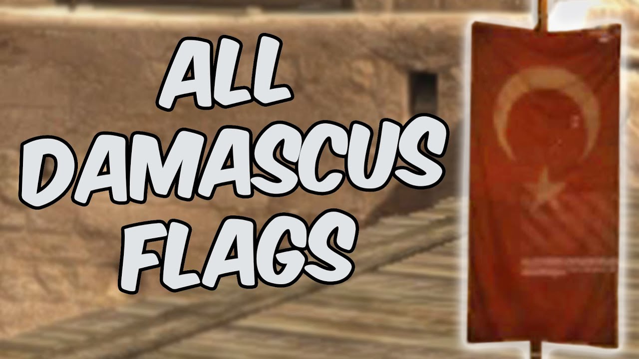 Assassin's Creed - All Damascus Flags - 1/100 - YouTube