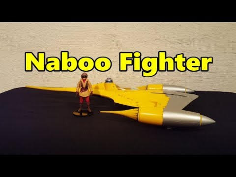 Star Wars Episode 1 The Phantom Menace Naboo Fighter - YouTube
