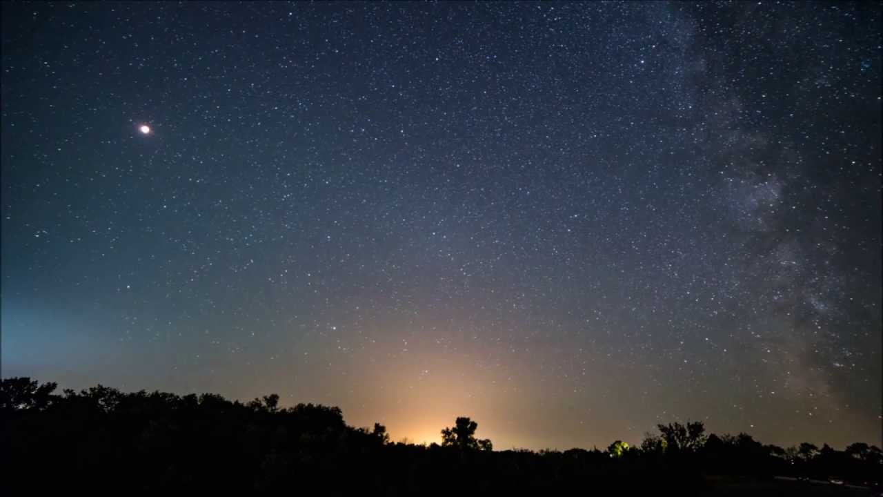 Super Moon in Nebraska Time lapse - YouTube