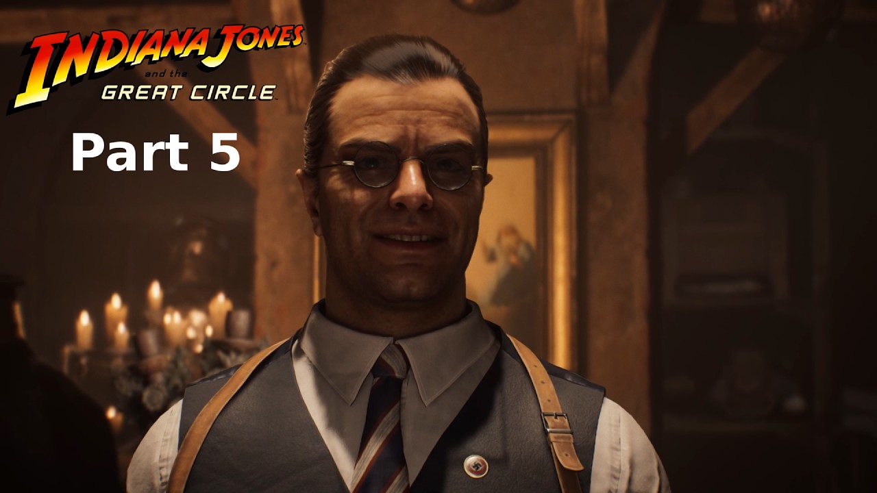 Indiana Jones and the Great Circle | Part 5 Walkthrough (No Commentary ...