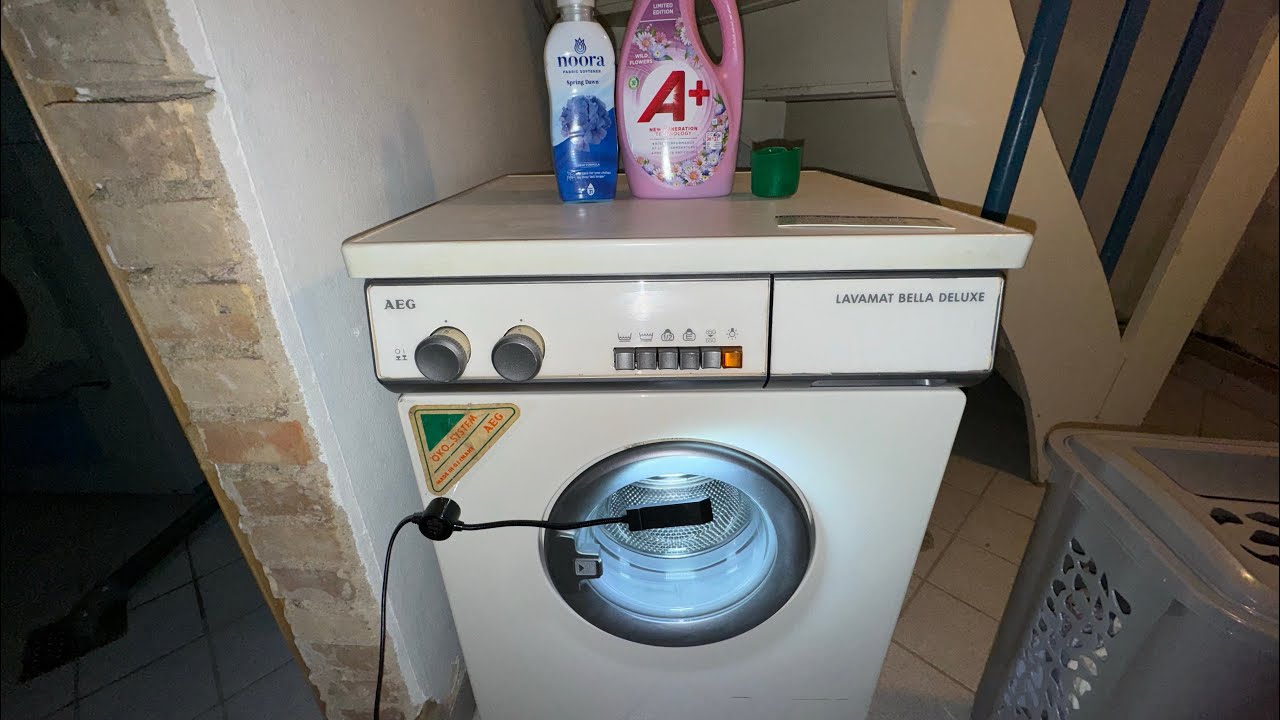 AEG LAVAMAT BELLA DELUXE - Programme 8: Soak (Extra Pre-Wash) 40°C ...