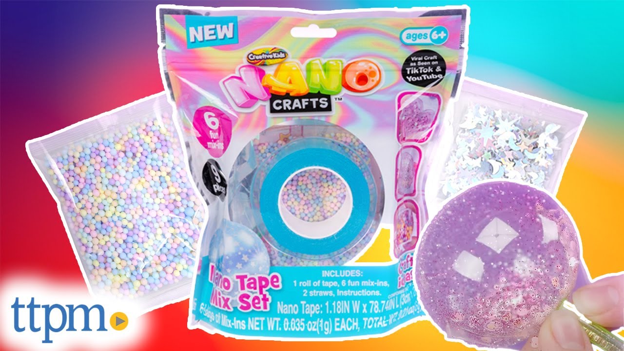 Nano Crafts Nano Tape Mix Set - YouTube