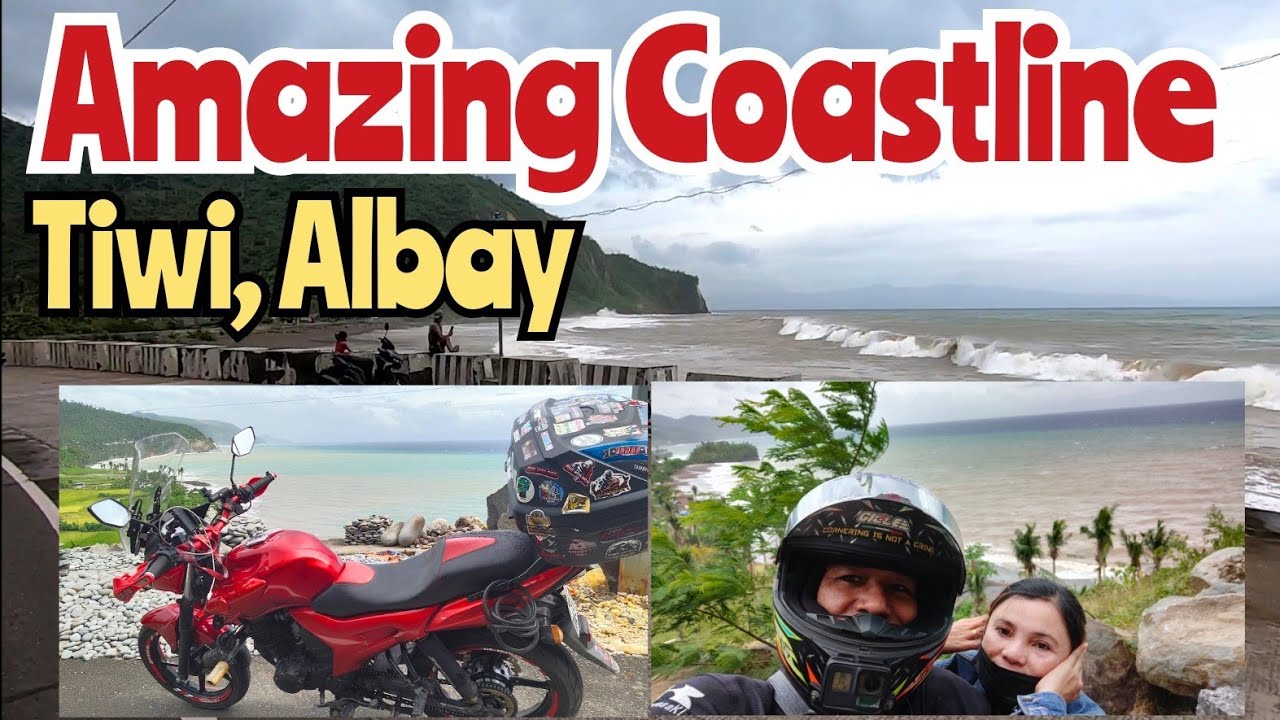 Beautiful Coastline at Tiwi, Albay | Bicol to Laguna Ride Part 1 - YouTube