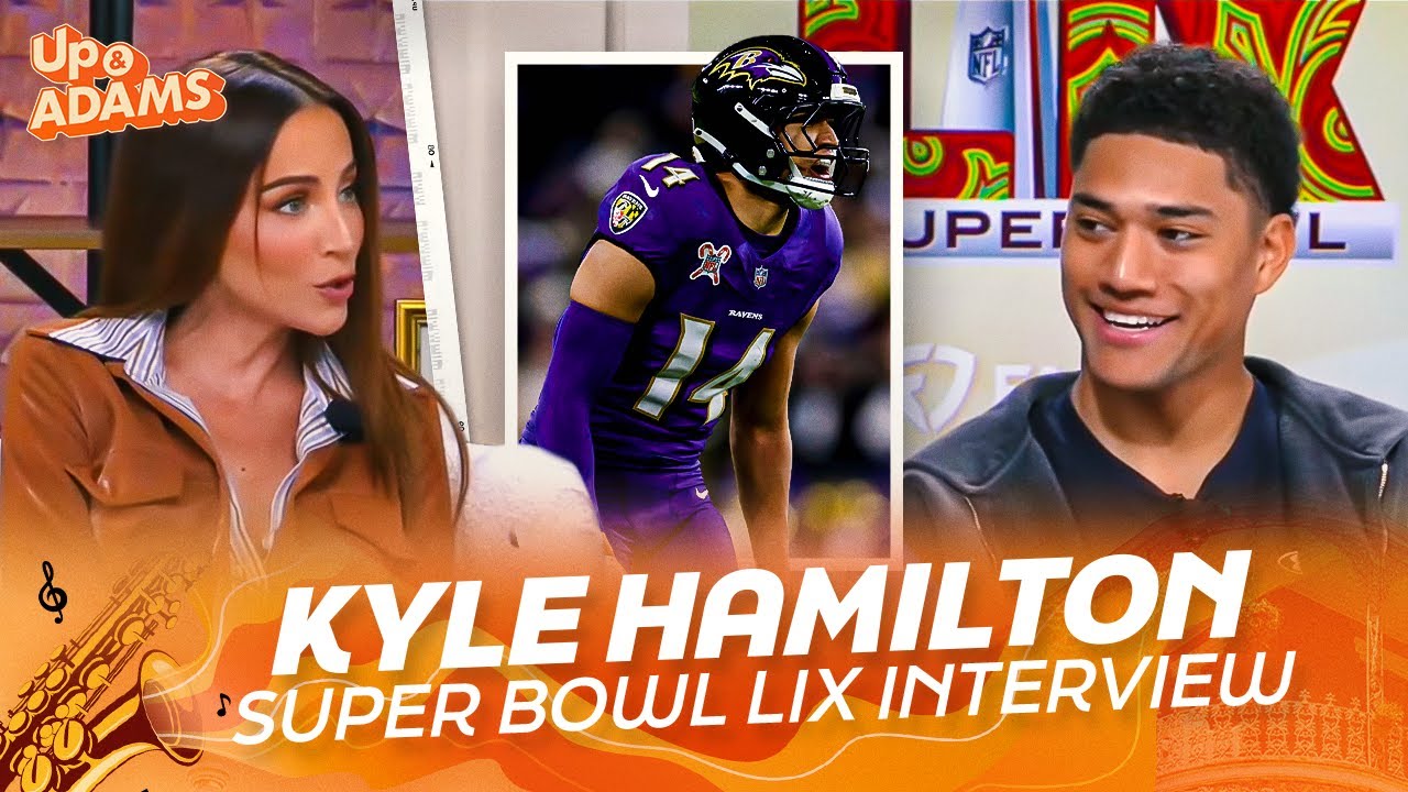 Kyle Hamilton Talks Super Bowl Dreams, Ravens' Season, MVP Debate ...