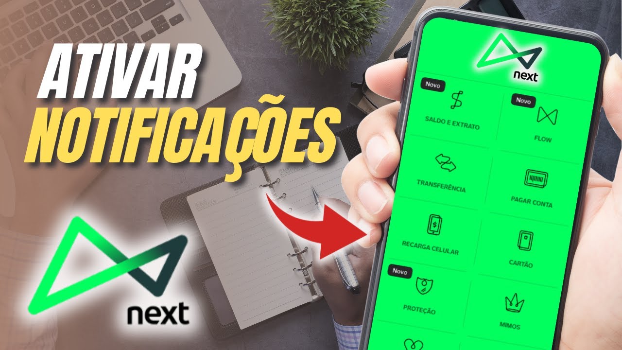 Como ativar e configurar as notificações do APP Next - YouTube