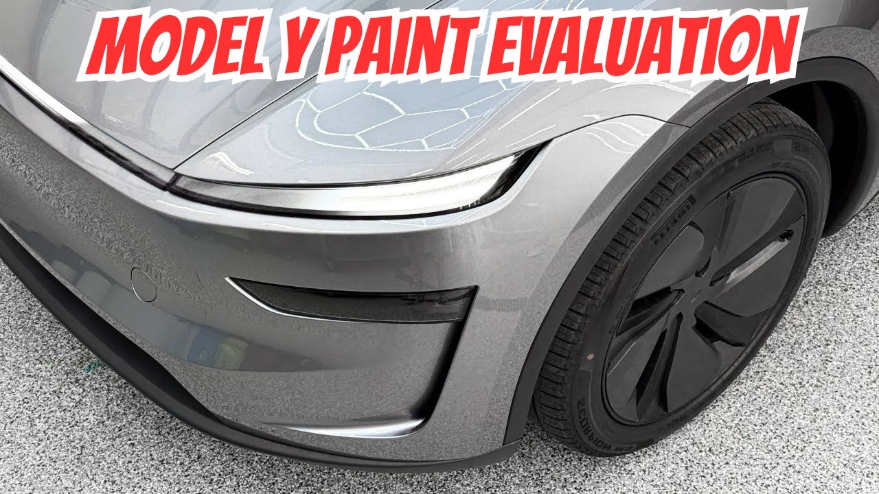 New Model Y Paint Quality Is So Much Better Than Before! Tesla Factory ...