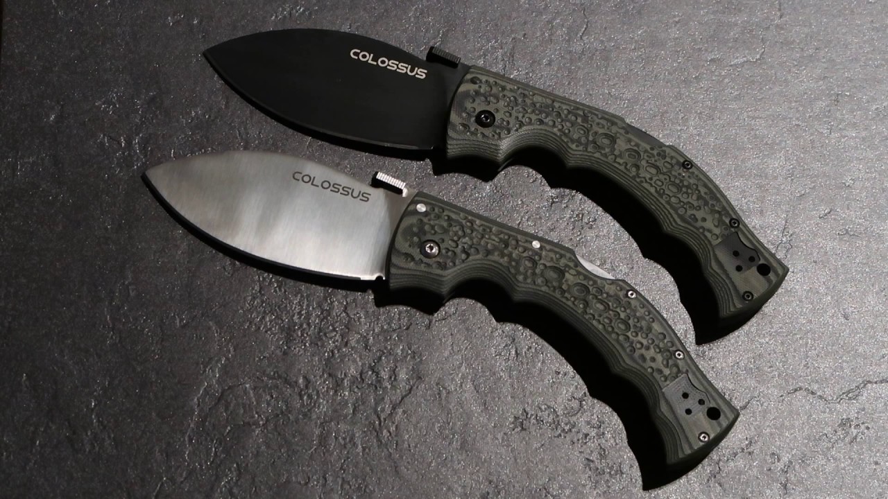 Cold Steel Colossus (ColdSteel.be) - YouTube