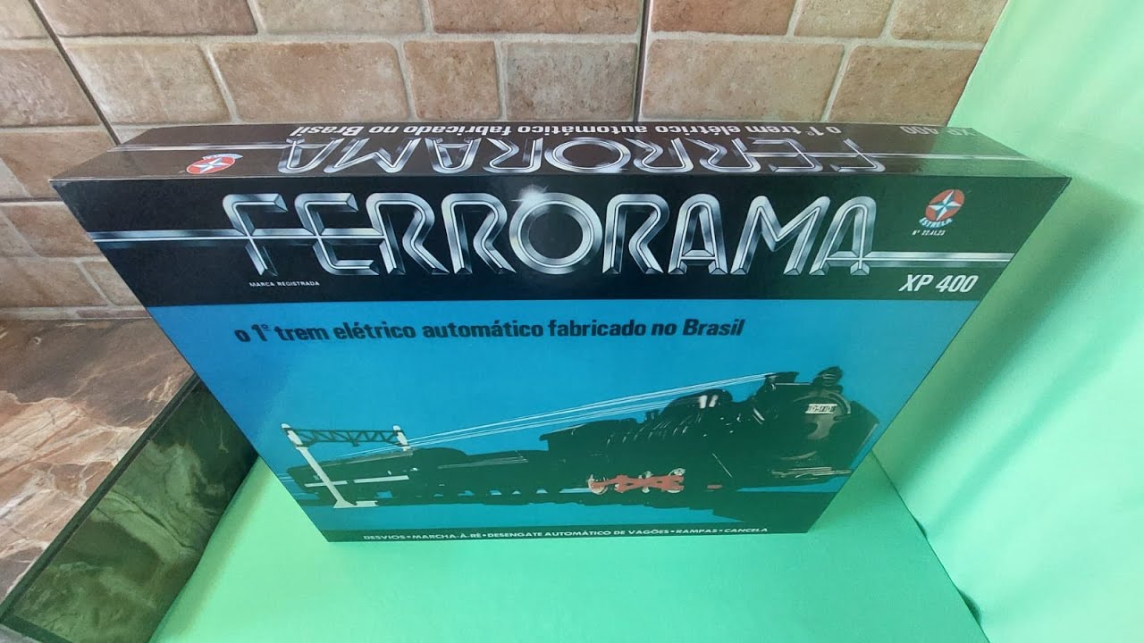 Caixa Produzida Ferrorama XP 400 Estrela Anos 80 + Show!!! - YouTube