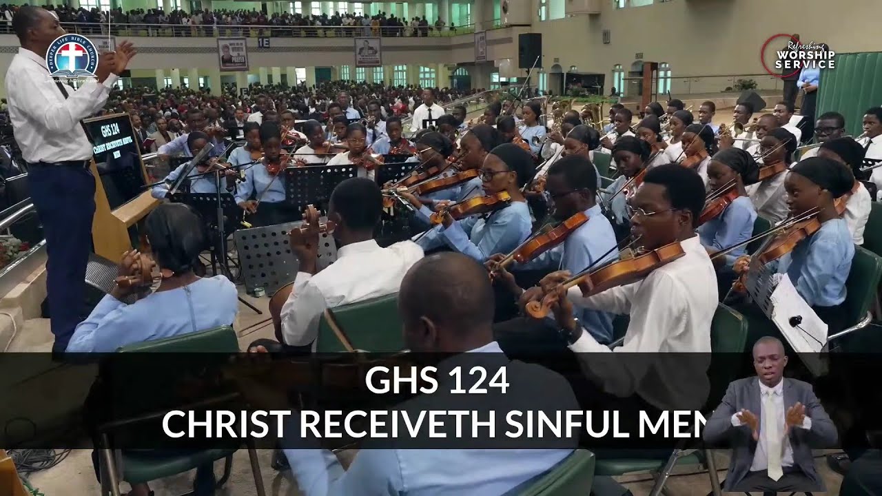 GHS 124 - CHRIST RECEIVETH SINFUL MEN || DCLM ||Gospel Hymns & Songs # ...
