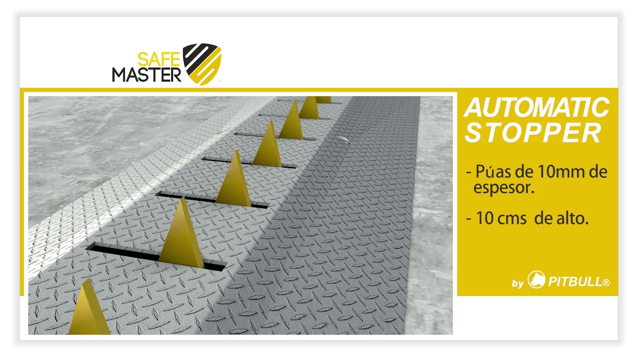 Safe Master Stopper Automatizado - YouTube
