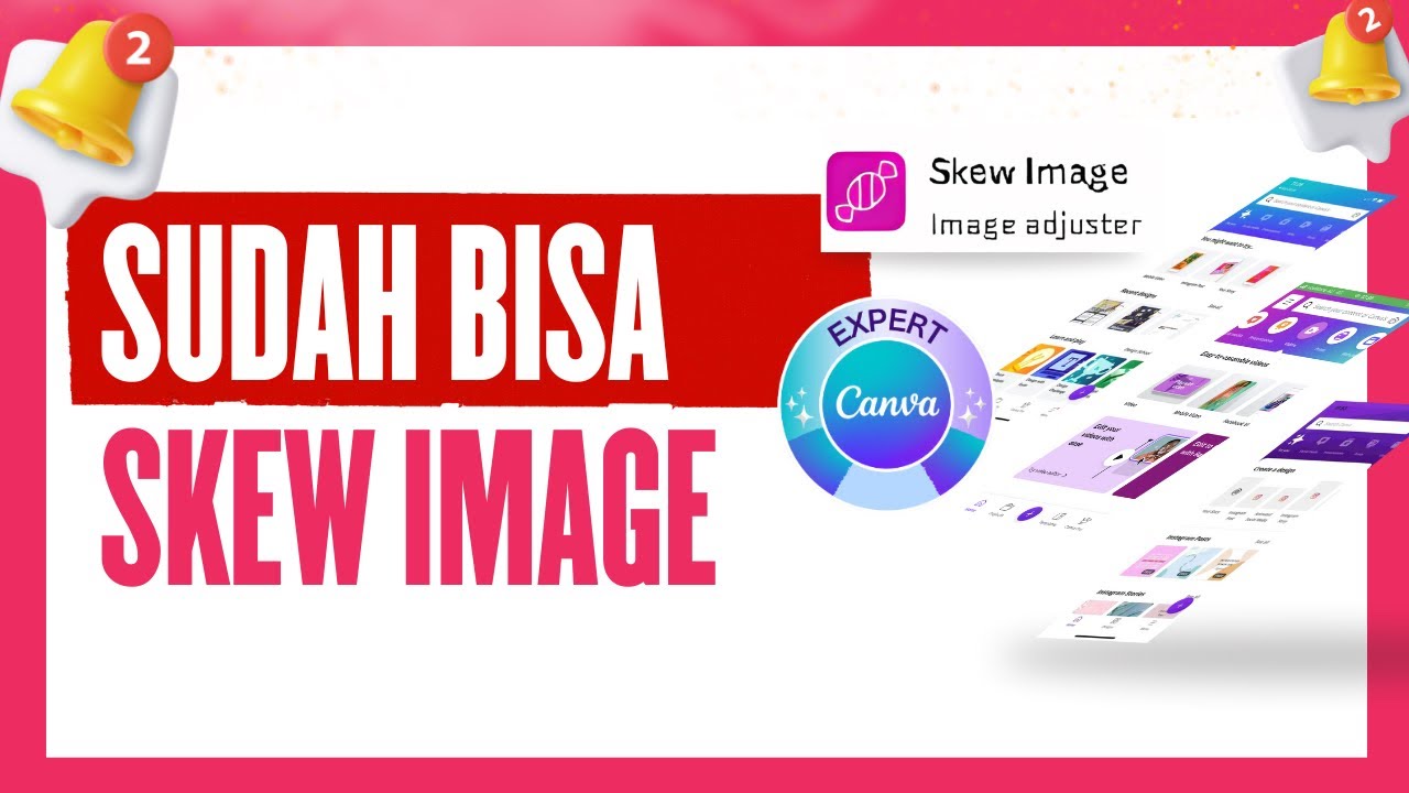 Tutorial Cara Desain 3D Desain Skew Image di Canva | Skew Image Canva Effect - YouTube