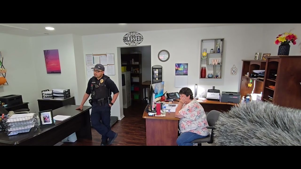 Cop that don't carry a taser. Bullets for you only. - YouTube